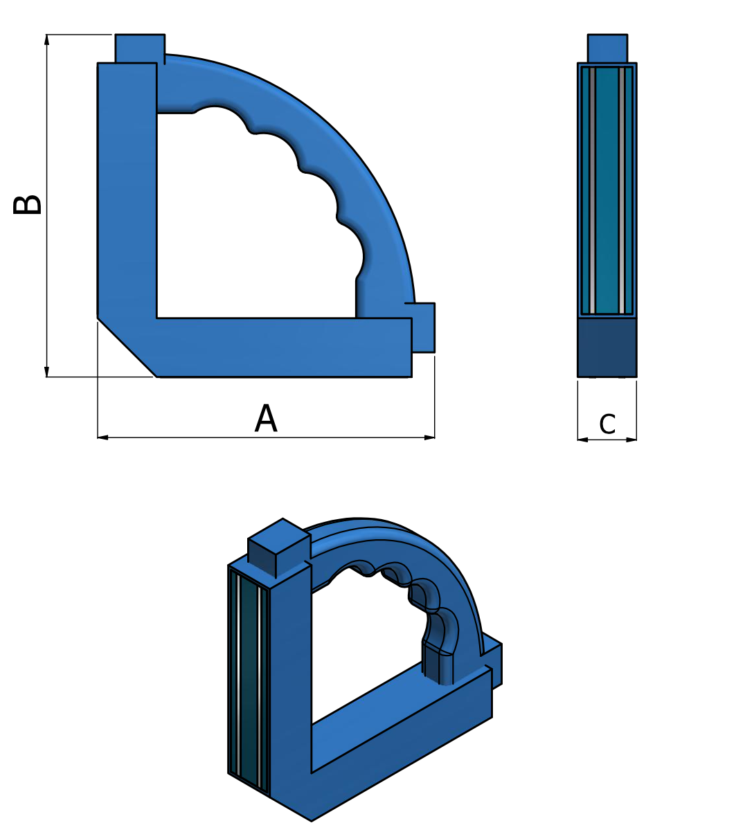 MAGNETIC SQUARE - Italfit